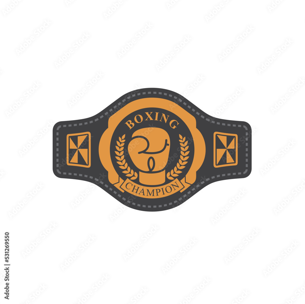 Boxing Champion Clipart