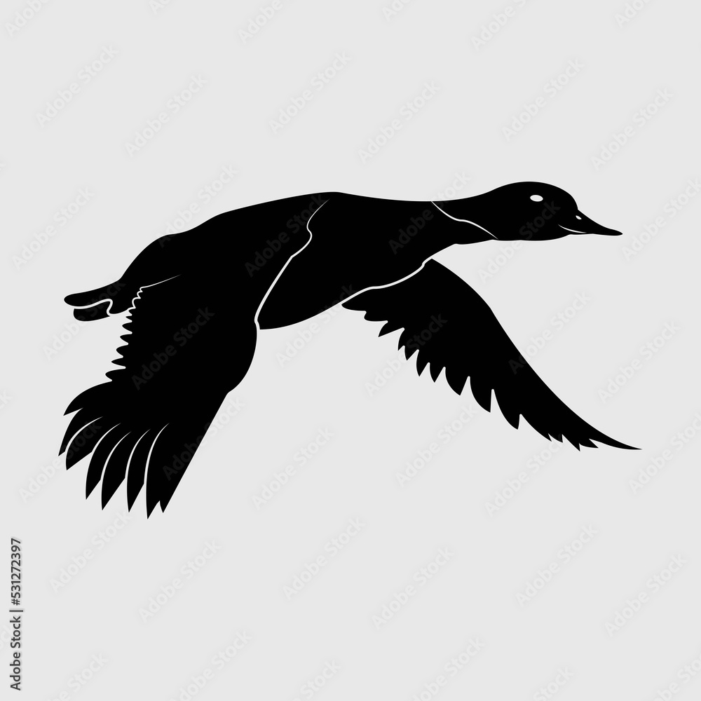 Duck SVG Cut File, Animal Svg, Duck Hunting Svg, Duck Hunter Svg, Fly ...