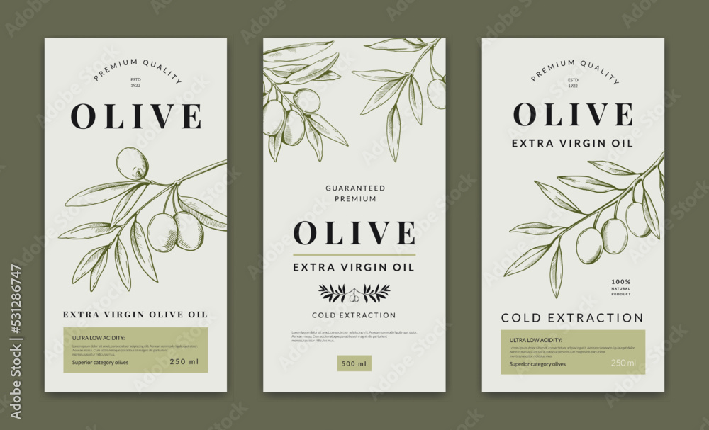 Italian Olive Oil Label