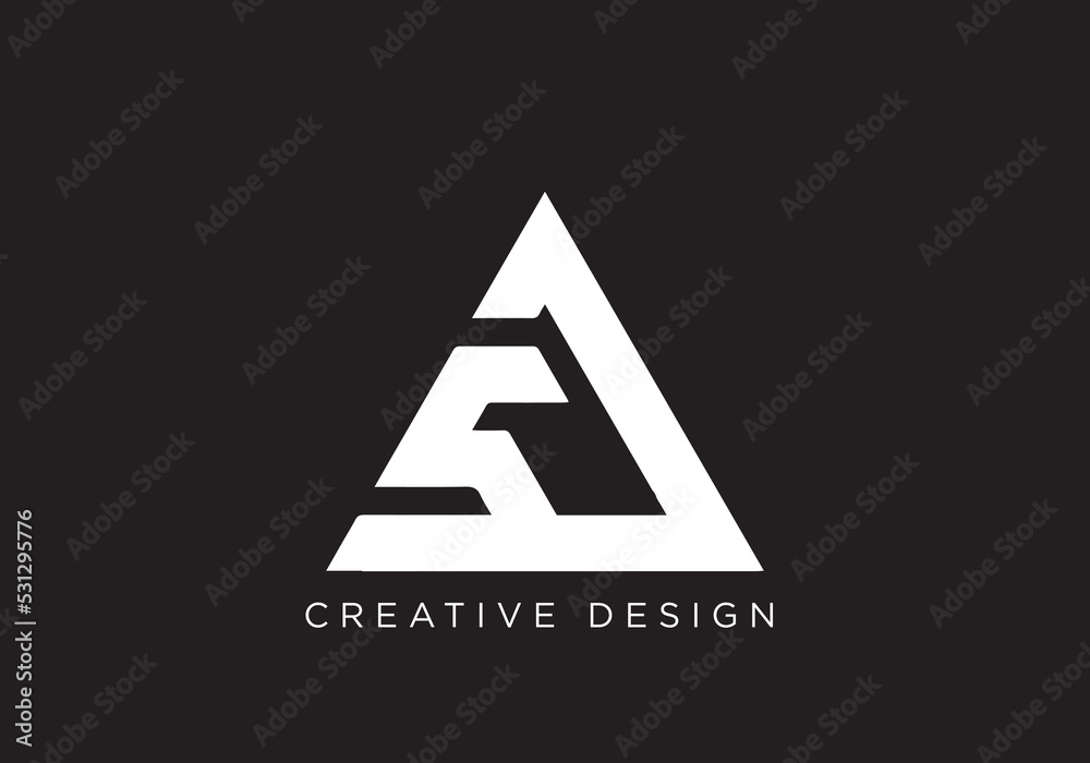 Letter SA SD Logo Design , SD SA Icon Stock Vector | Adobe Stock