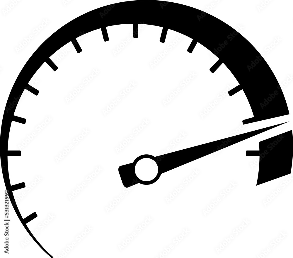 Speed symbol, web and computer icon, transparent backgrounds Stock ...