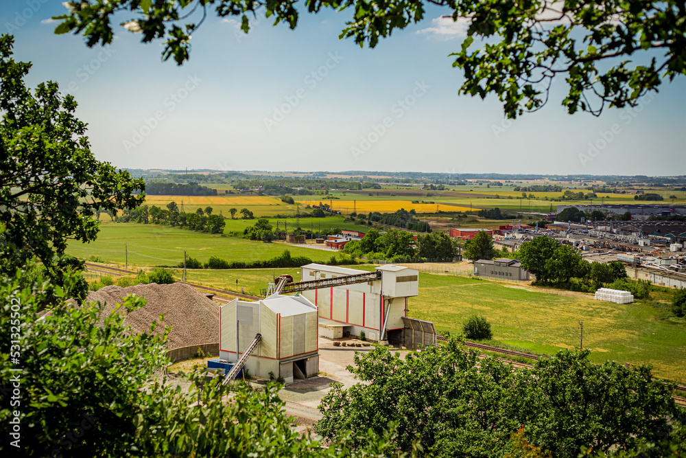 Outlook over Astorp county in Scania, Sweden Stock Photo | Adobe Stock