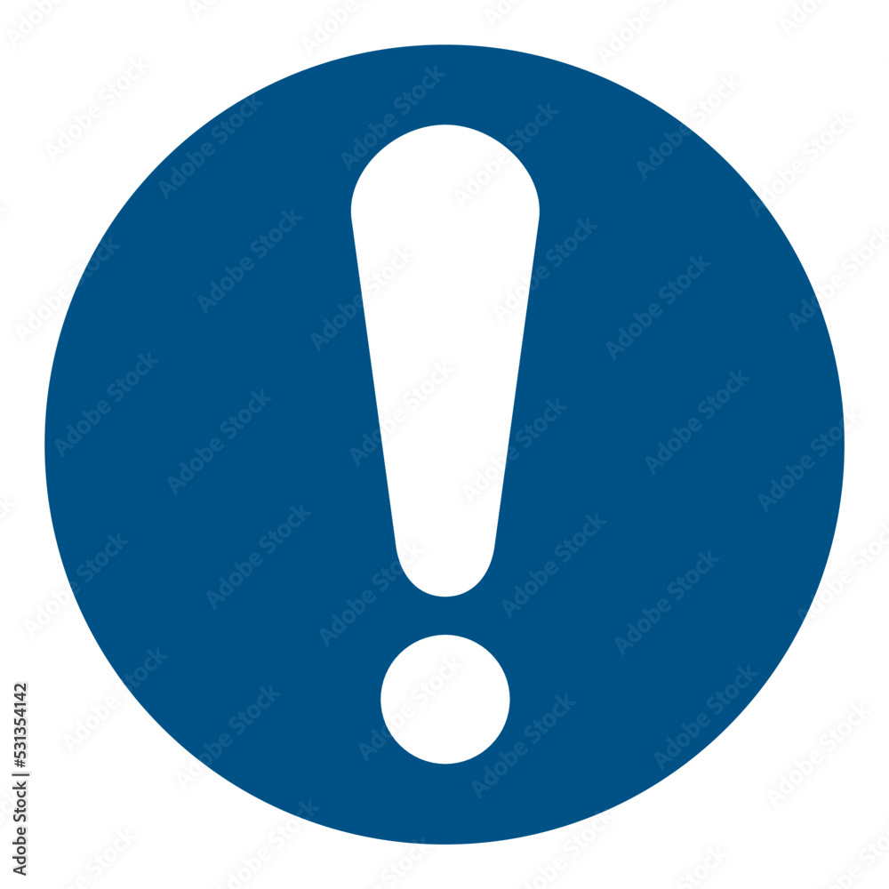 Vetor de ISO 7010 Registered safety signs - Mandatory - General ...