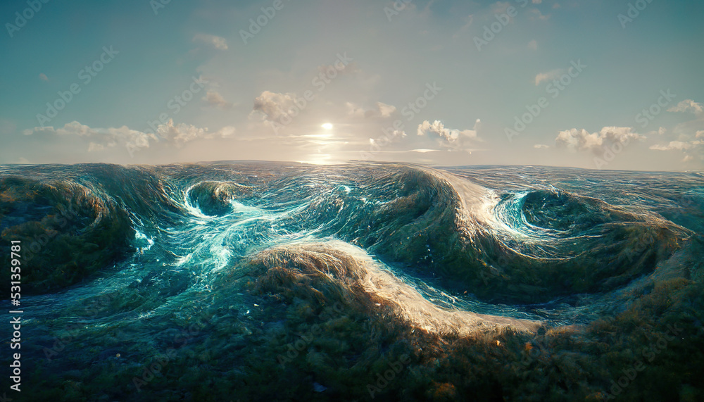 Tidal Wave Art