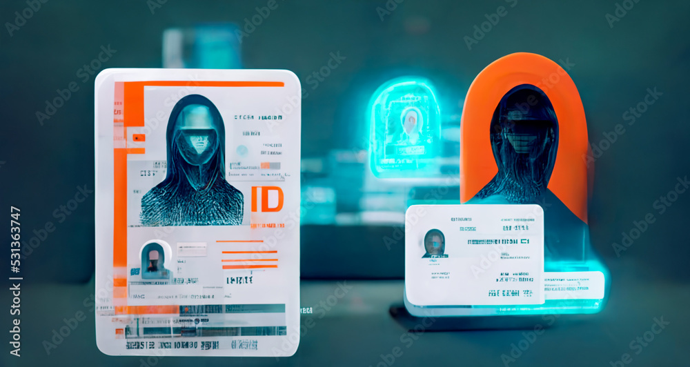 Identity and Access Management Concept - IAM and IdAM - Users with Digital IDs Within a Secure ...