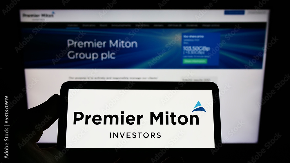 Stuttgart, Germany - 09-13-2022: Person holding smartphone with logo of ...