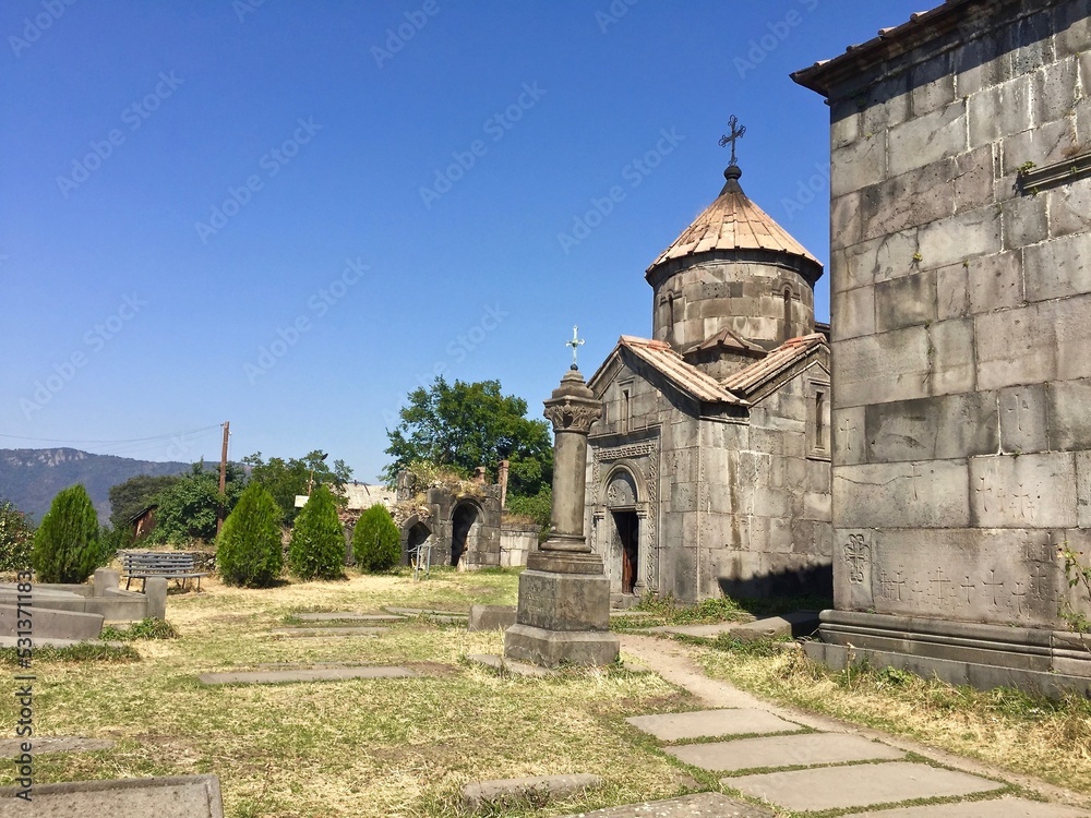 Monastery Haghpat in Armenia is a medieval monastery complex, built ...