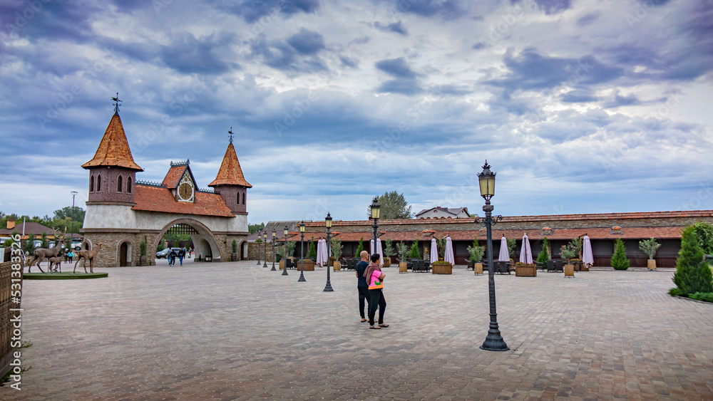 Logo park. park for the whole family. Stock Photo | Adobe Stock