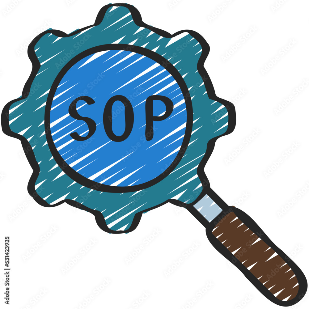 Vetor de SOP Analysis Icon do Stock | Adobe Stock