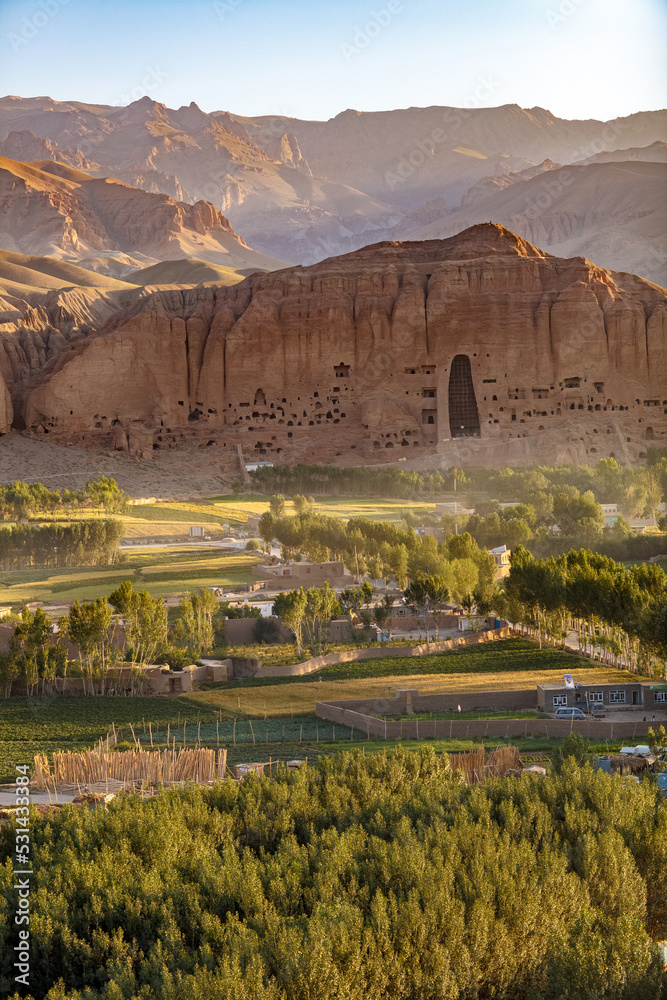 Afghanistan, Bamiyan (Bamian or Bamyan), cultural landscape and ...