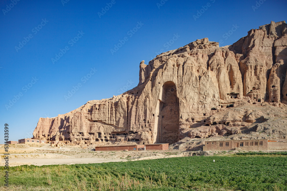 Afghanistan, Bamiyan (Bamian or Bamyan), cultural landscape and ...