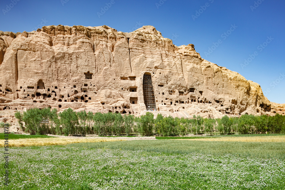 Afghanistan, Bamiyan (Bamian or Bamyan), cultural landscape and ...