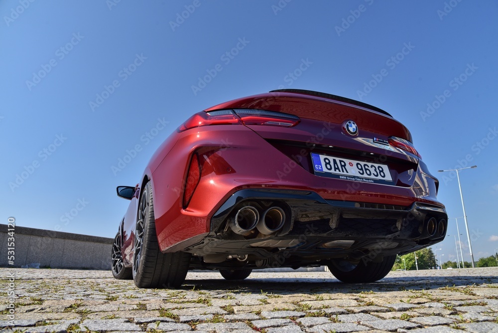 BMW M8 Competition. A luxury sports coupe, powered by a powerful eight ...