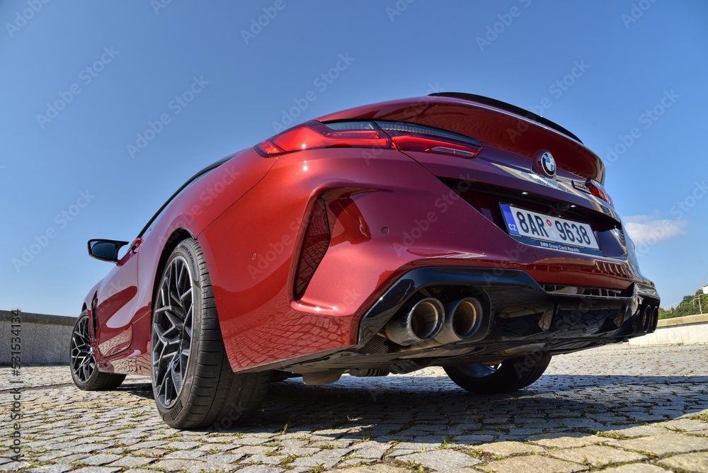 BMW M8 Competition. A luxury sports coupe, powered by a powerful eight ...