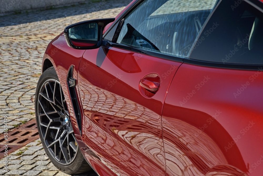 BMW M8 Competition. A luxury sports coupe, powered by a powerful eight ...
