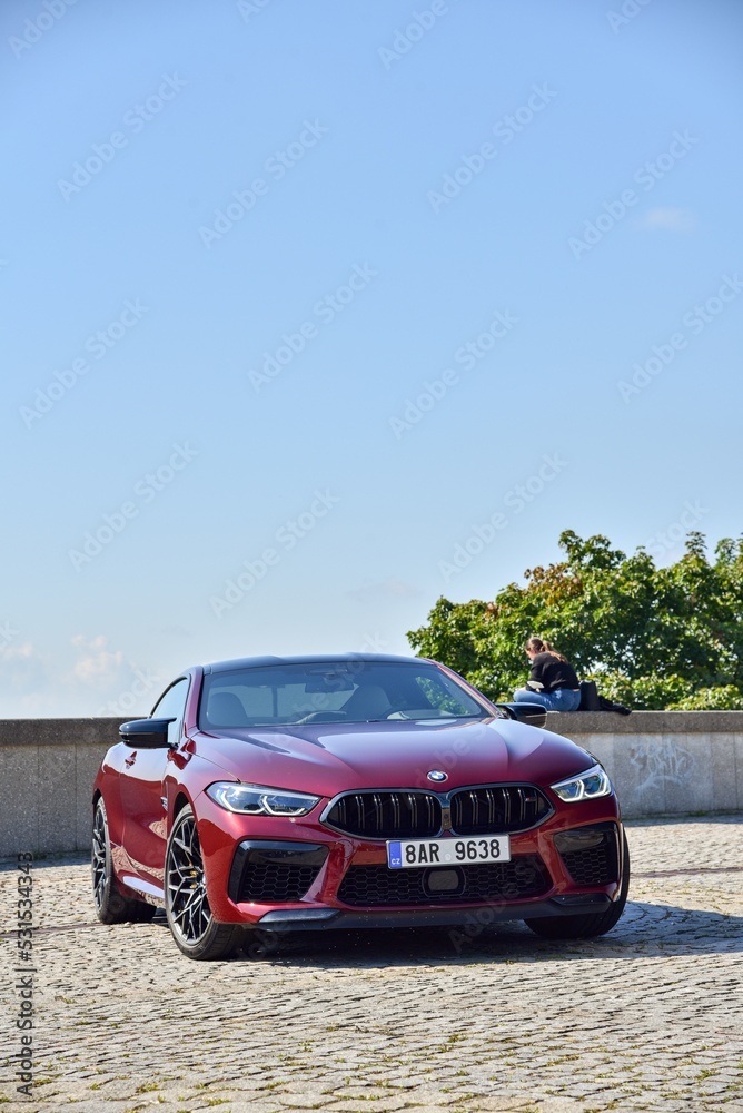 BMW M8 Competition. A luxury sports coupe, powered by a powerful eight ...