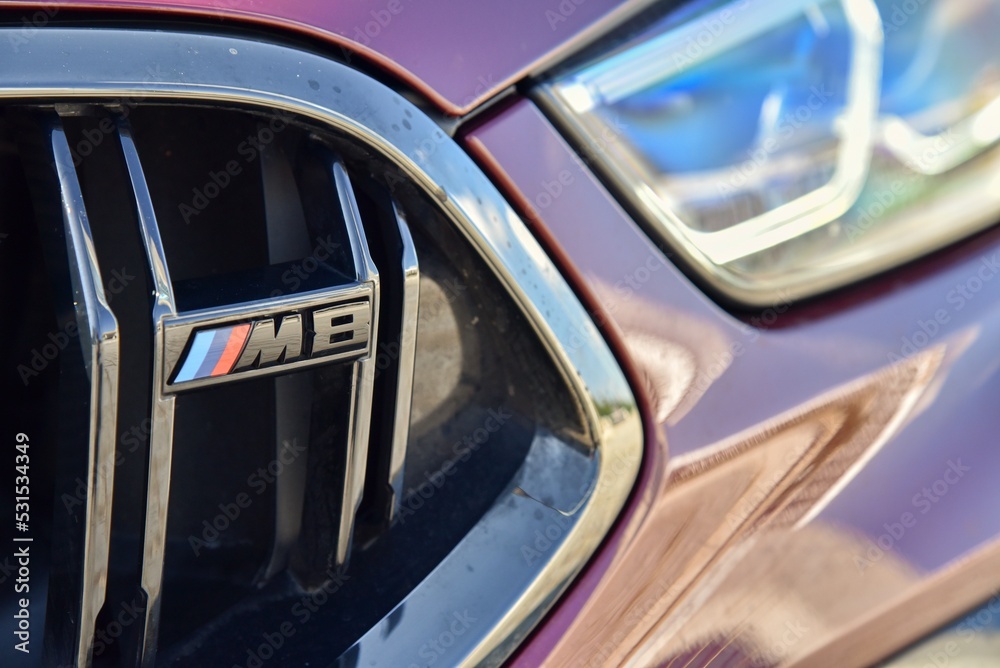 BMW M8 Competition. A luxury sports coupe, powered by a powerful eight ...