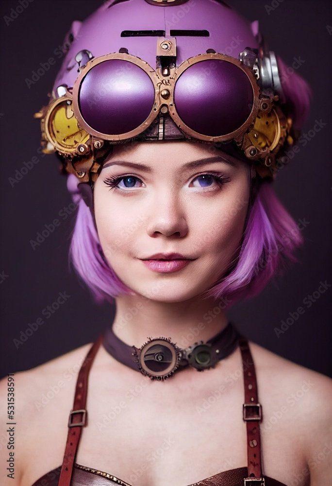 Steampunk Girl Hair