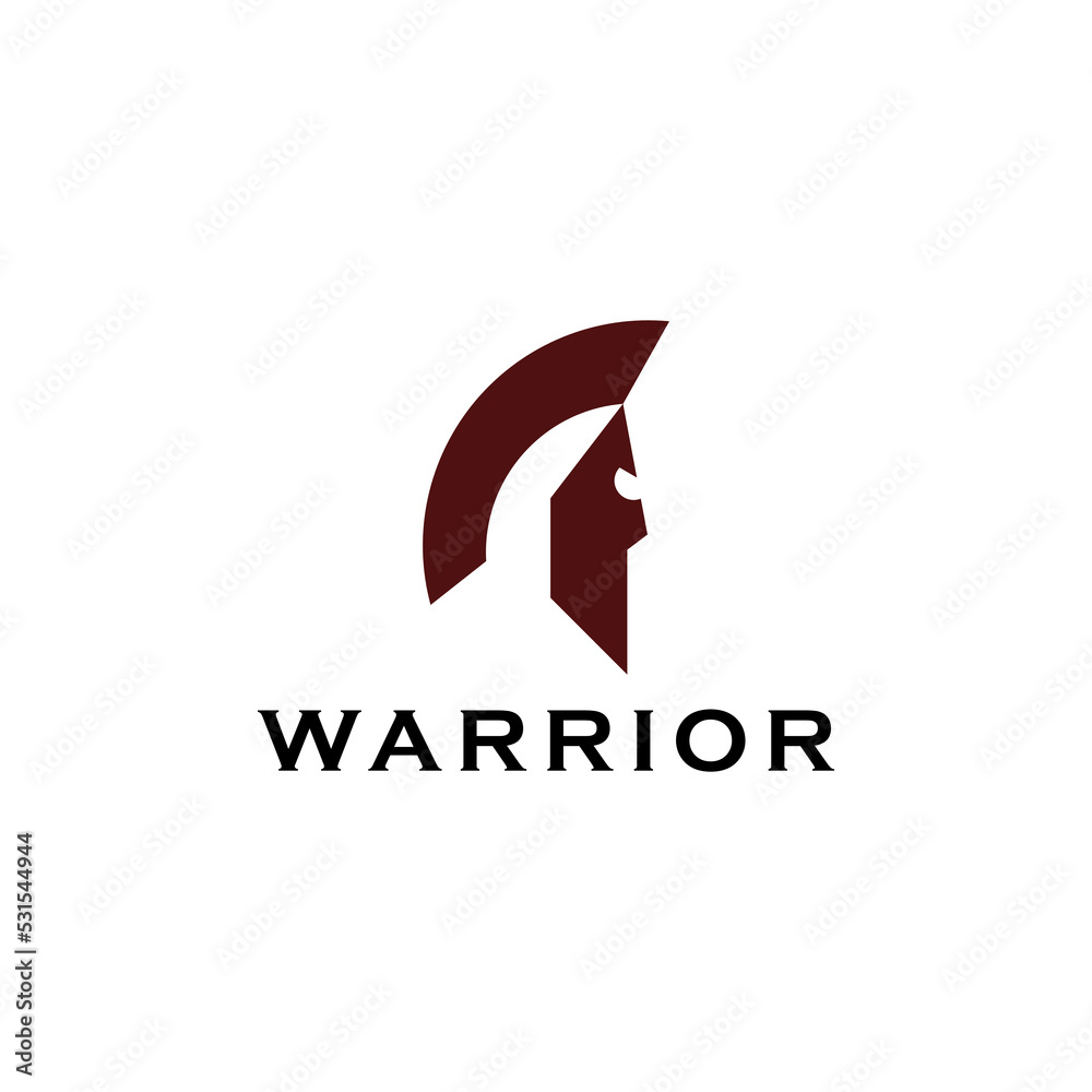 Poster Ancient Greek Helmet Symbol Logo Design – Wall Art | UkPosters