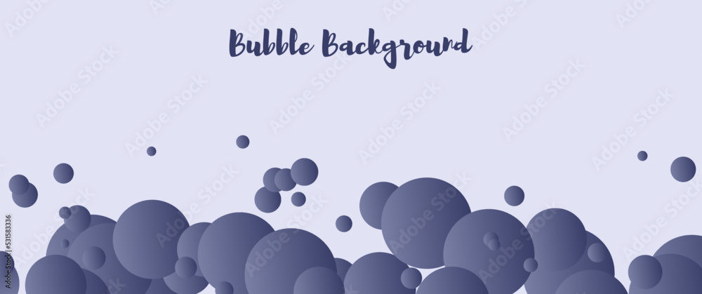 Abstract modern bubble gradient seamless pattern or background design ...