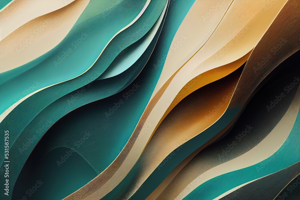 Artsy decor background Stock Illustration | Adobe Stock