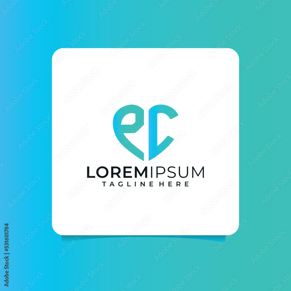 pc letter design for logo and icon.az typography for technology ...