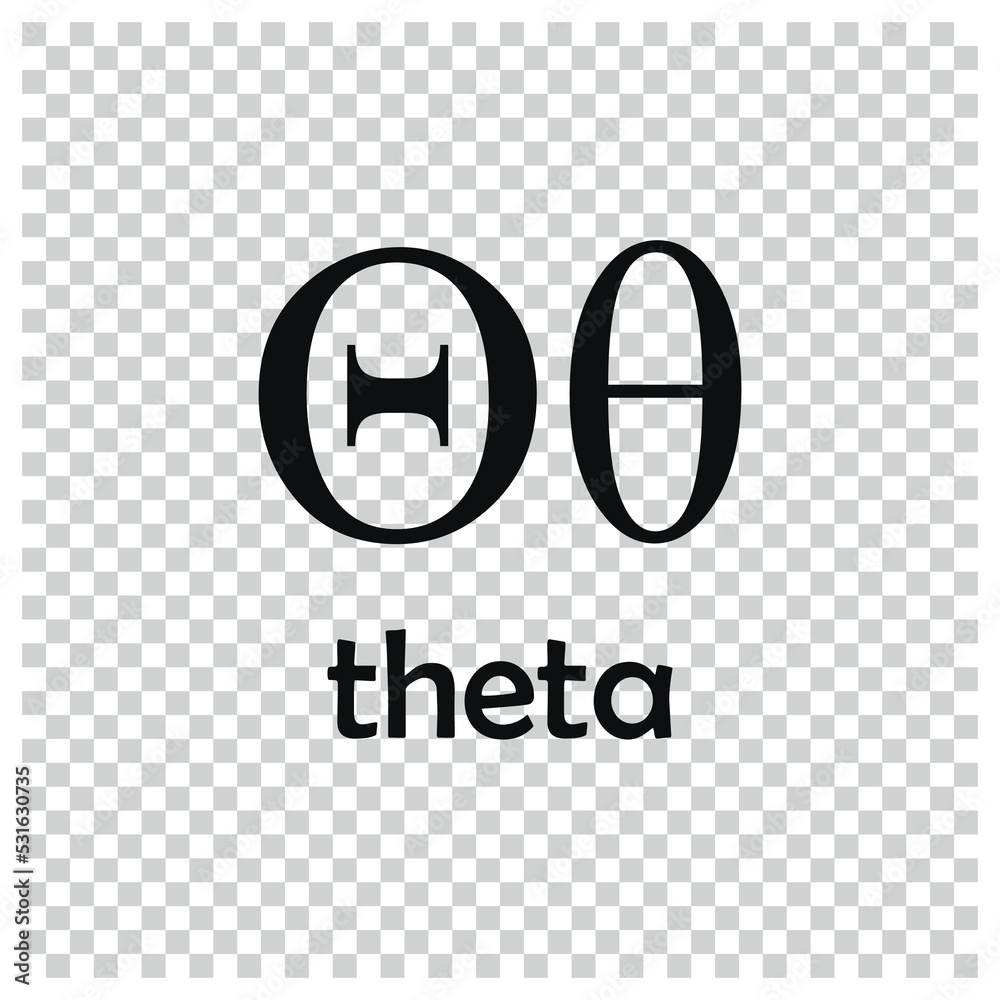 Simple theta. The Greek alphabet has been used to write the Greek ...