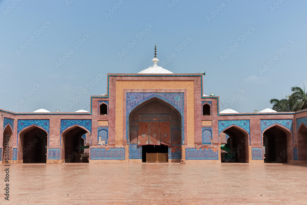 Thatta, Pakistan - 22 Mar 2021: Shah Jahan Masjid Thatta is a vintage ...