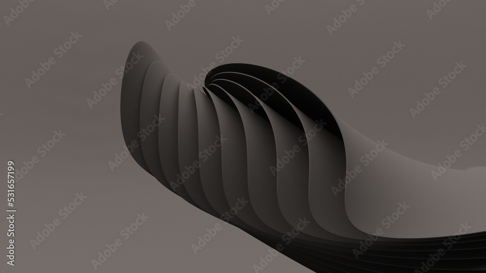 Abstract black wallpaper 3d render. Elegant dark luxury background ...