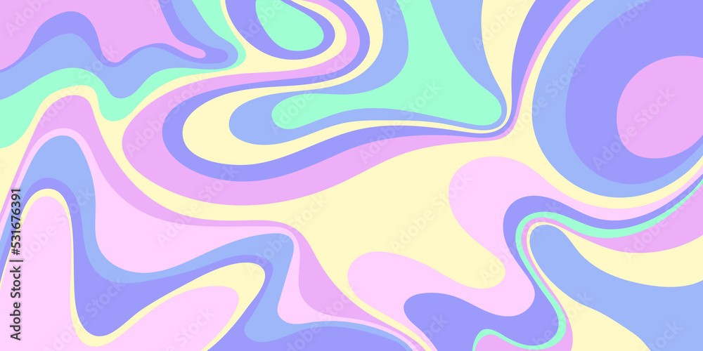 Psychedelic y2k background 2000. Vector illustration in retro aesthetic ...