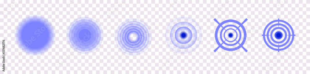 Pain points set. Blue circle marks for medical design. Muscular, tooth ... Pain points set. Blue circle marks for medical design. Muscular, tooth ...