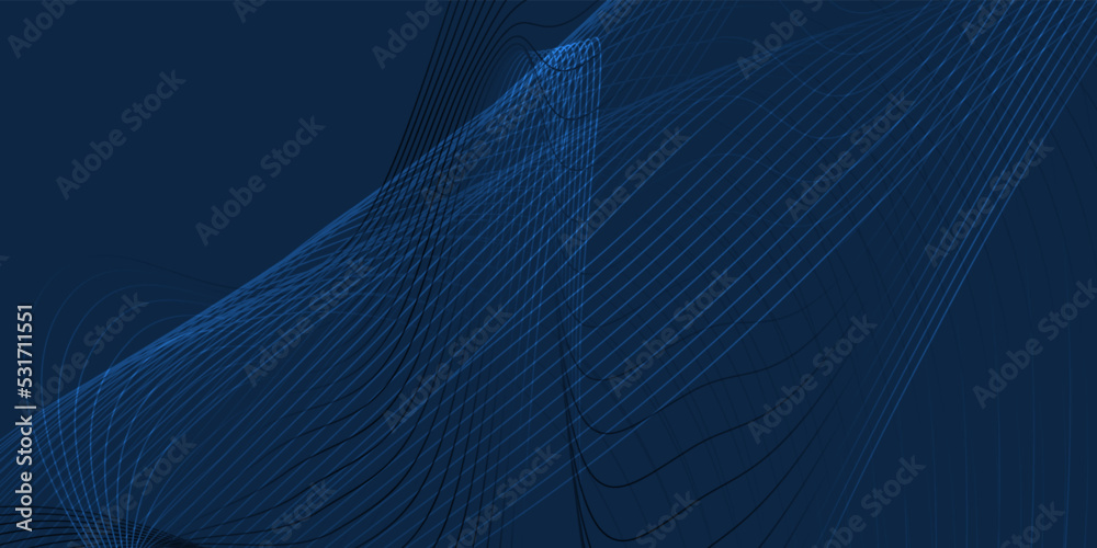 Blue background with lines Stock Vector | Adobe Stock
