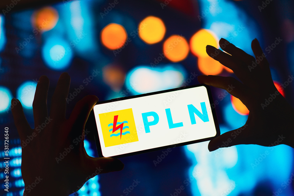 September 19, 2022, Brazil. In this photo illustration the Perusahaan ...