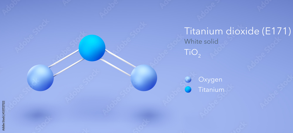 Titanium Dioxide Structural Formula