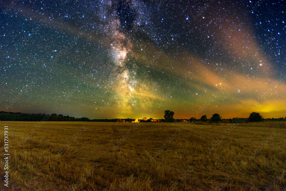 Summer Country Night Sky