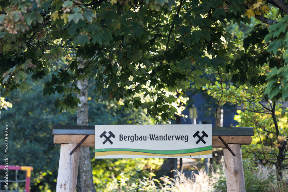 ramsbeck, north rhine westphalia, germany - 10 09 2022: the bergbau ...