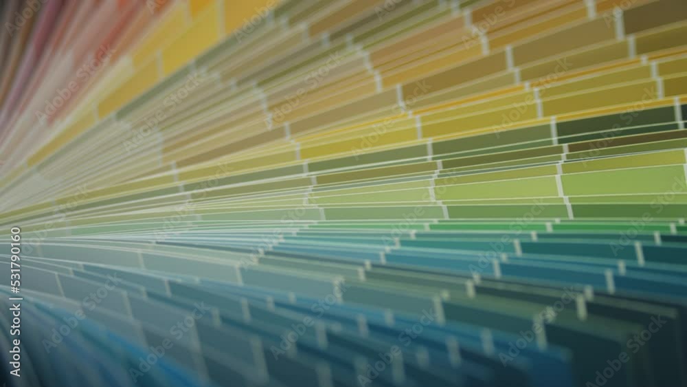Rotating Color Swatches Series 4K Stock Video | Adobe Stock