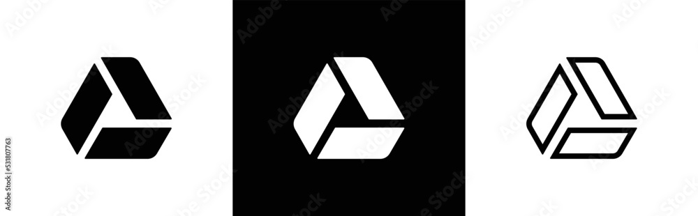 Data storage icon. drive data safety symbol sign, vector illustration ...