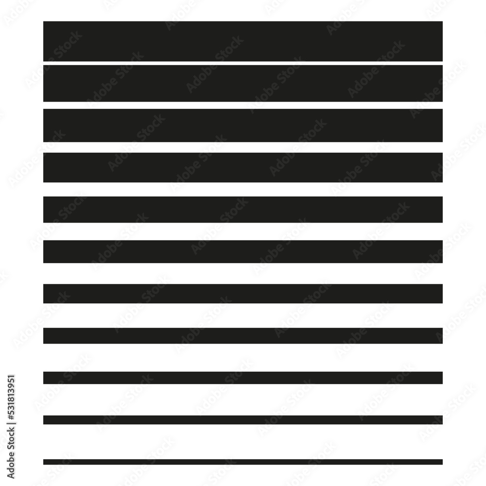 black lines different thicknesses. linear seamless pattern. Vector ...