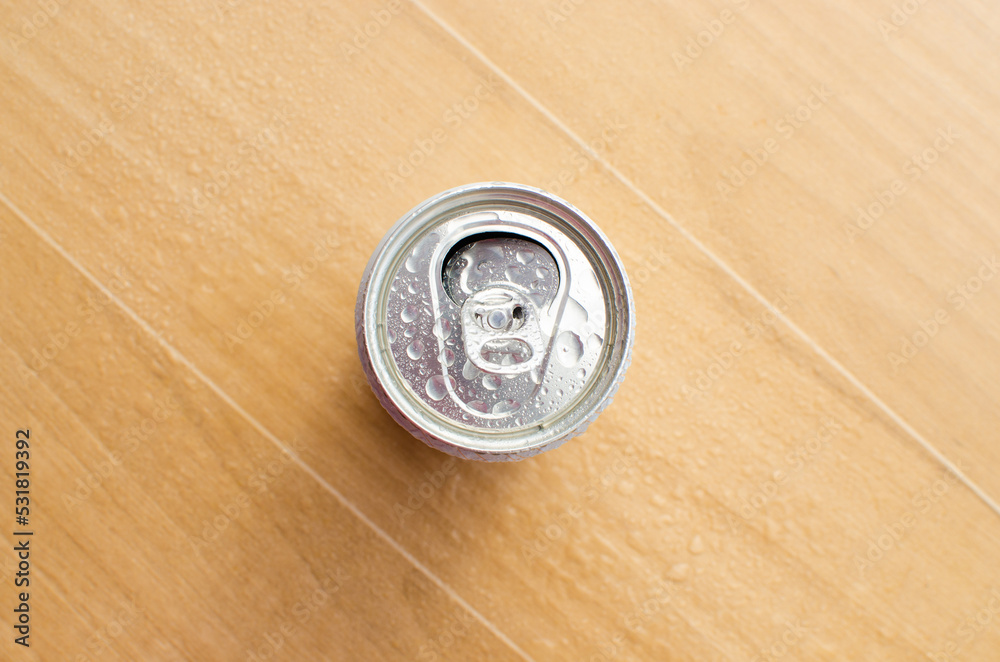 aluminum can, top beverage can. recycle aluminum metal. soda bottom ...