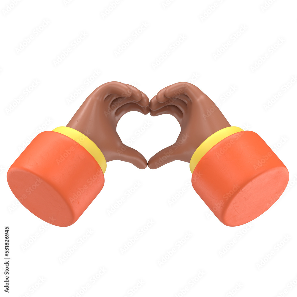 Transparent Backgrounds Mock-up.Cartoon light skin tone hand with gold ...