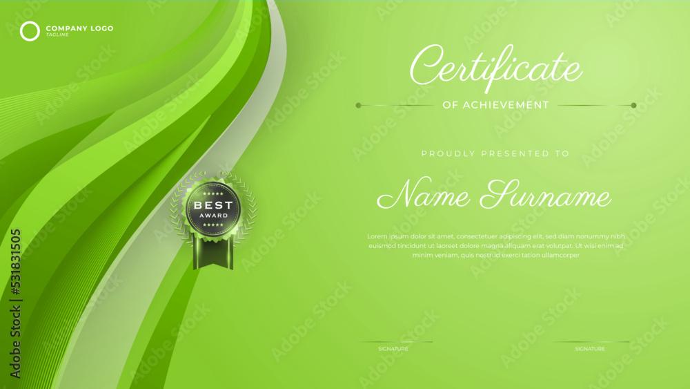 Tosca Certificate template with luxury pattern,diploma. Vector ...