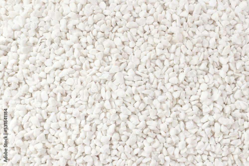 White perlite texture background, material retention water for potting ...