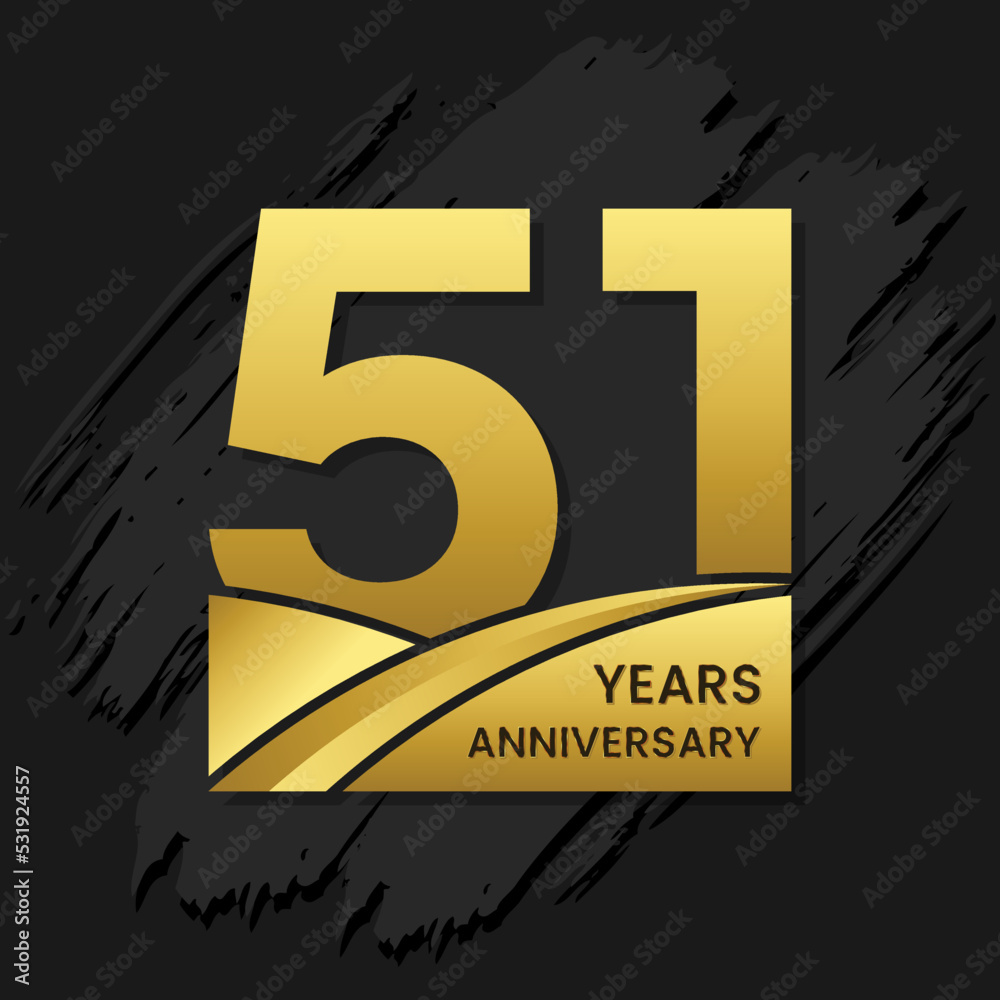 51 years anniversary celebration, anniversary celebration template ...