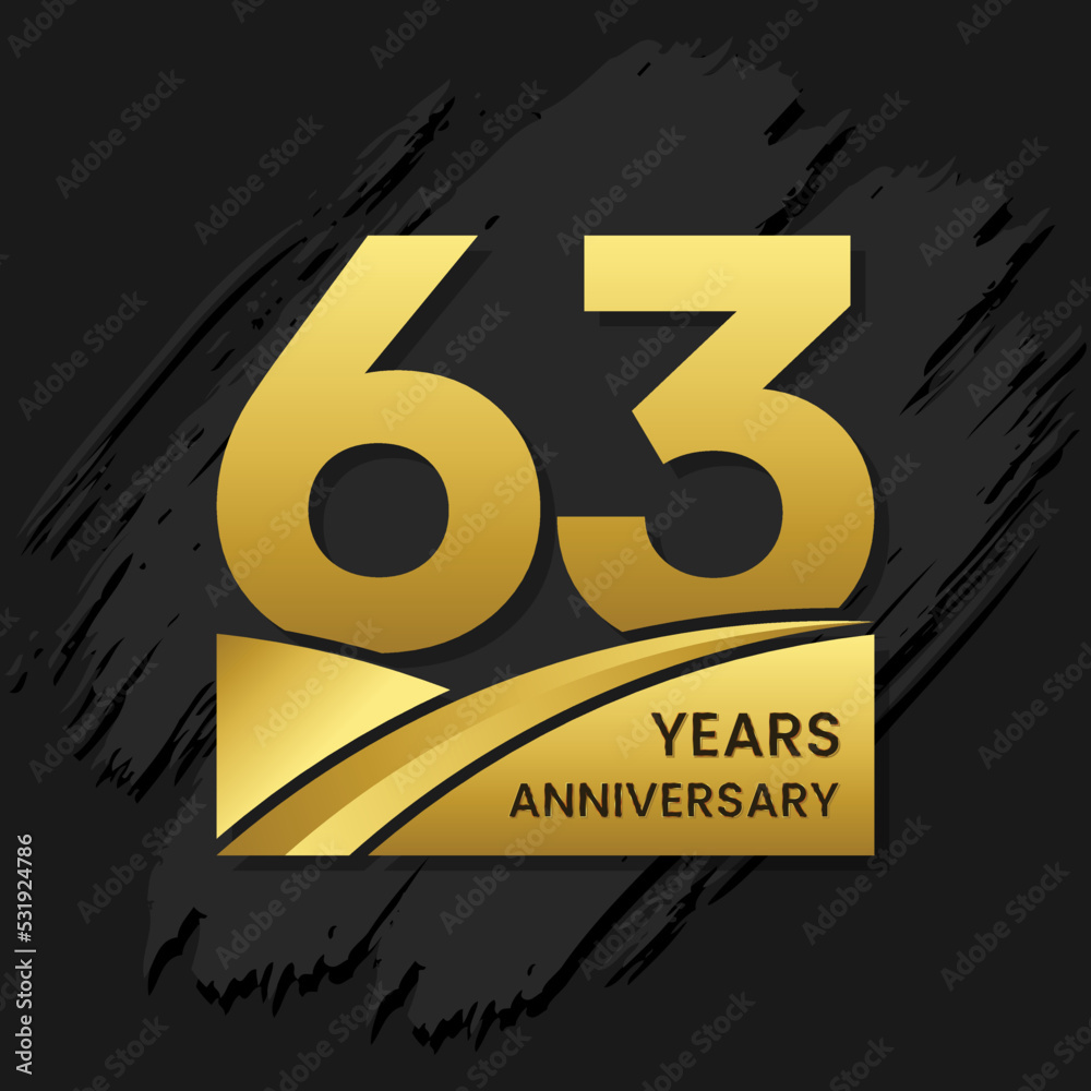 63 years anniversary celebration, anniversary celebration template ...