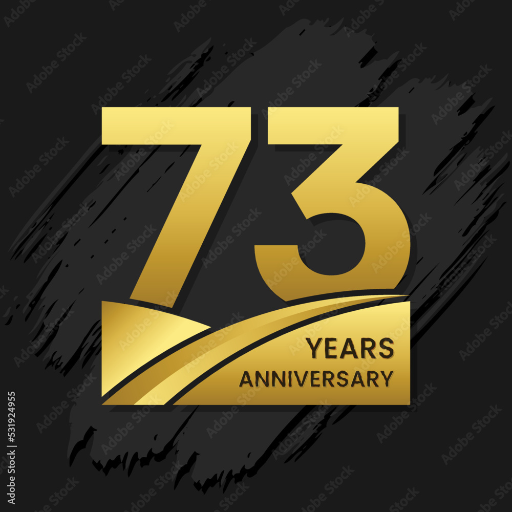 73 years anniversary celebration, anniversary celebration template ...
