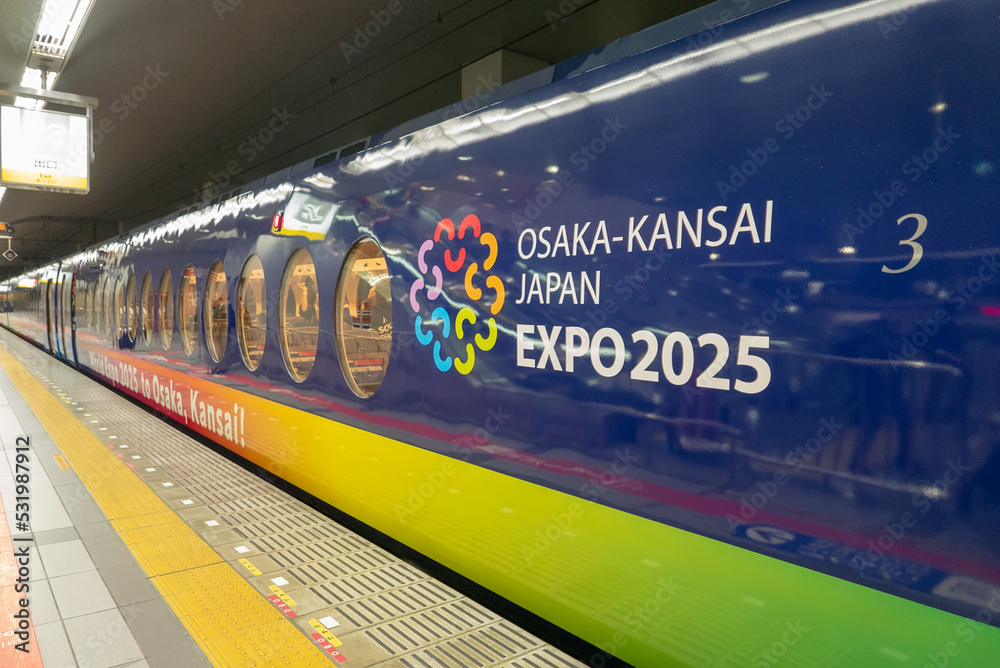 KANSAI AIRPORT, JAPAN-NOVEMBER 12, 2018 : Nankai rapit (rapi:t) 50000 ...