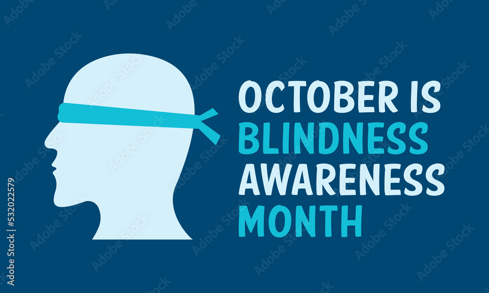 Blindness awareness month is observed every year in october. Template ...