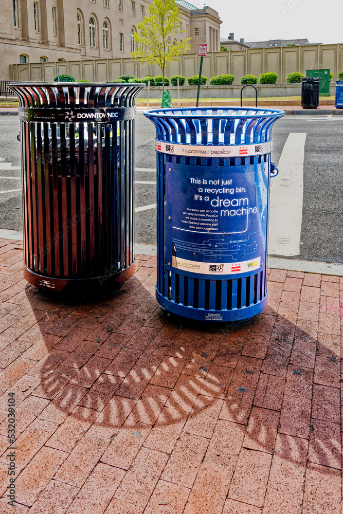Washington, DC - Sept. 5, 2022: The Dream Machine recycling program by ...
