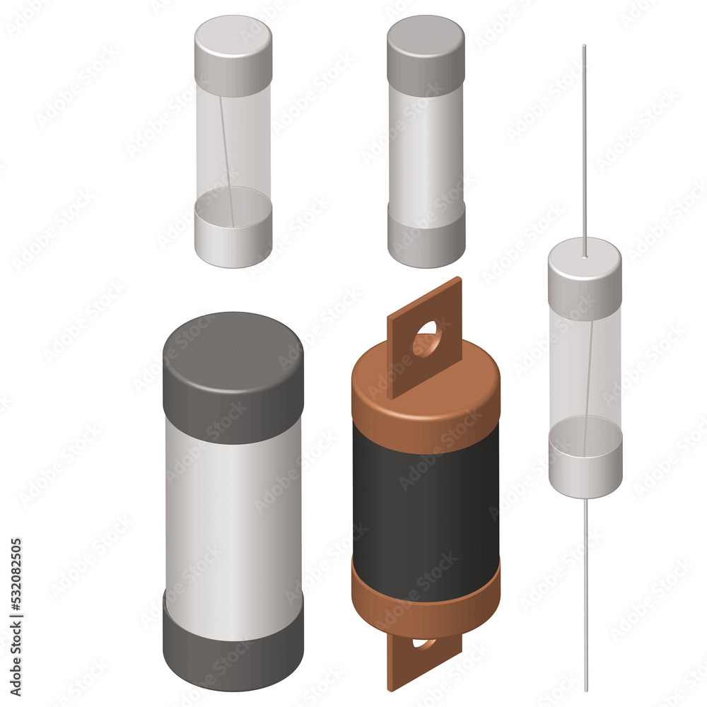 _isometric_docSafety electronic components group, Set of miniature ...